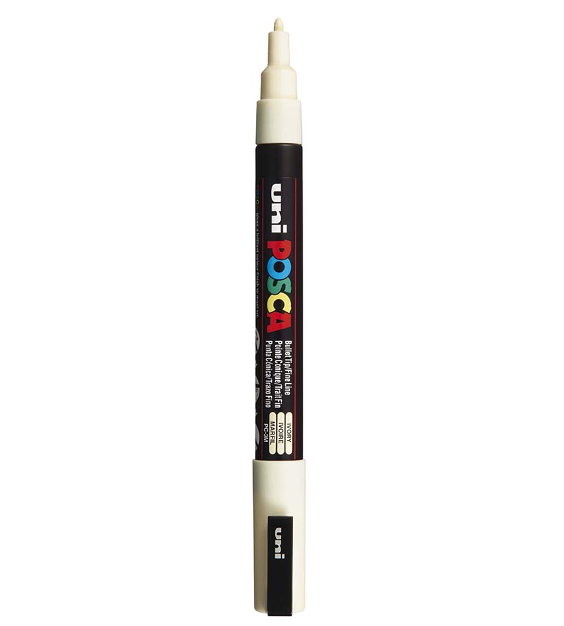 Posca PC-3M 1,5mm Luonnonvalkoinen Fine Marker 0,9-1,5mm - Donno.fi ...